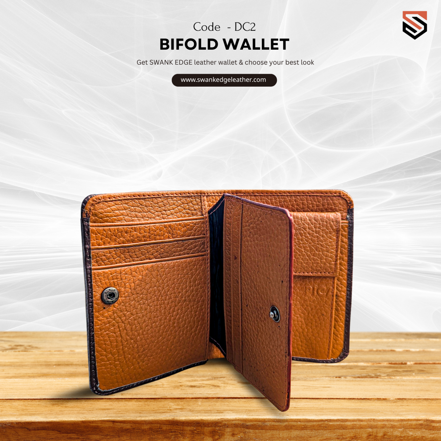 SWANK EDGE Bifold DB2 & DC2 Wallet – swankedgeleather.com